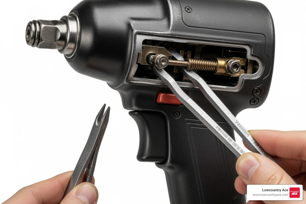 Air impact wrench trigger repair: 3 Easy Steps!